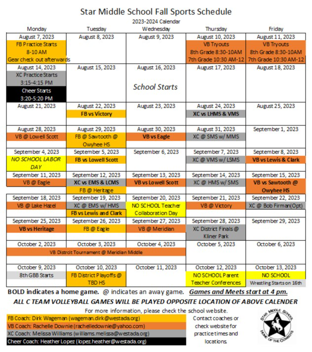 Cheerleading | Star Middle School