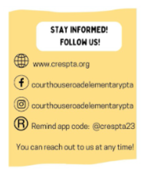 PTA | Courthouse Road Elementary