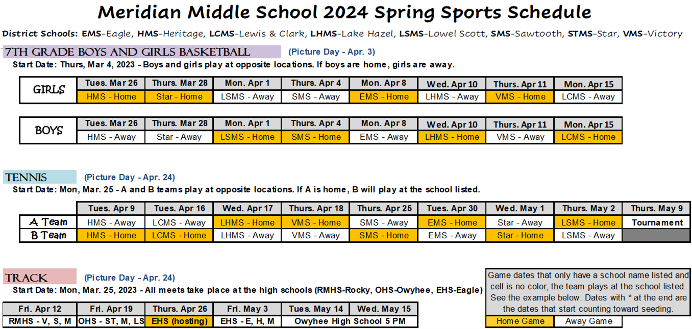 Tennis | Meridian Middle School