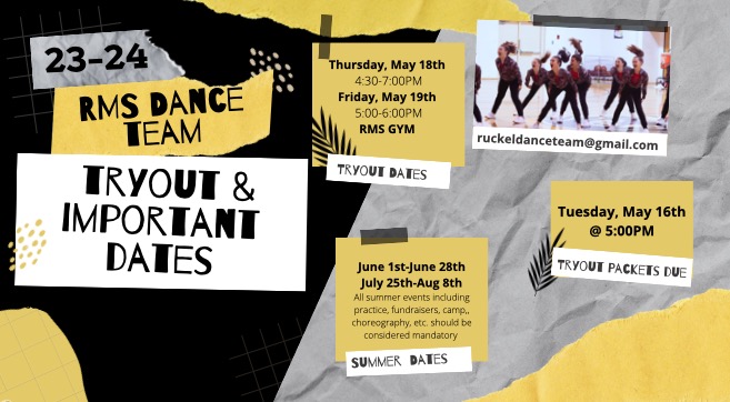 Dance Team | C.W. Ruckel Middle School