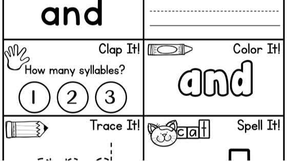 Word of the Week - And | Escondido Union School District