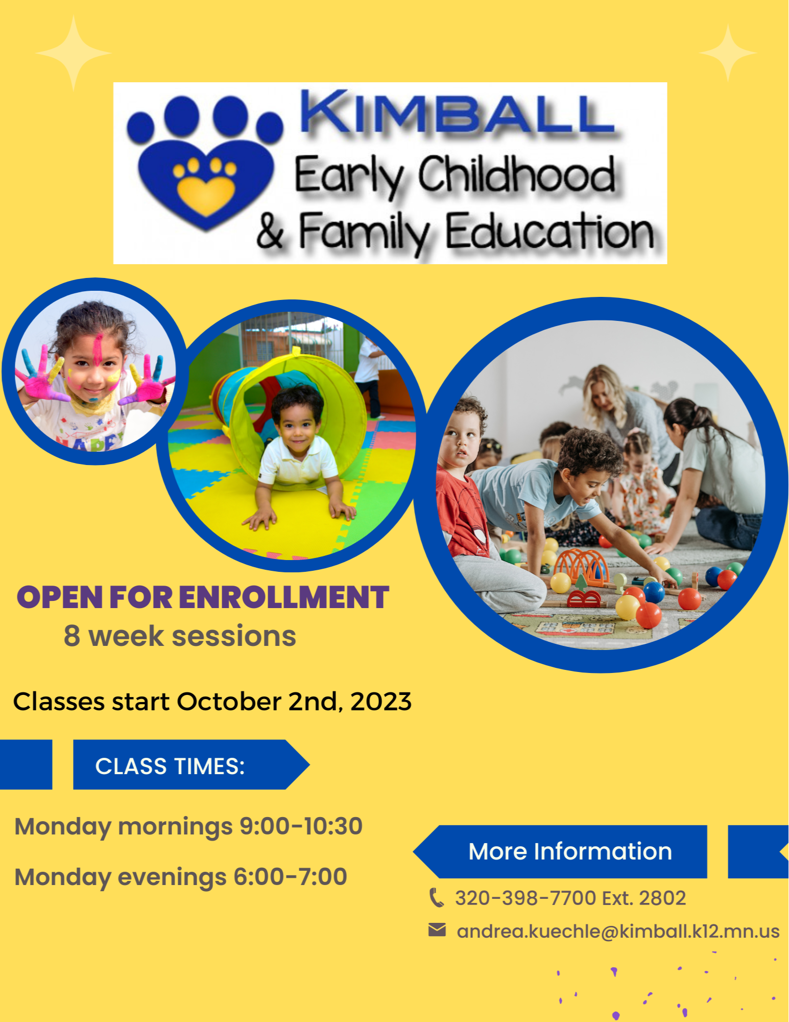 Early Childhood & Family Education | Kimball Area Public Schools