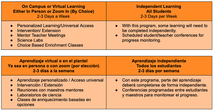 Calendars and Schedules | Limitless Learning Academy