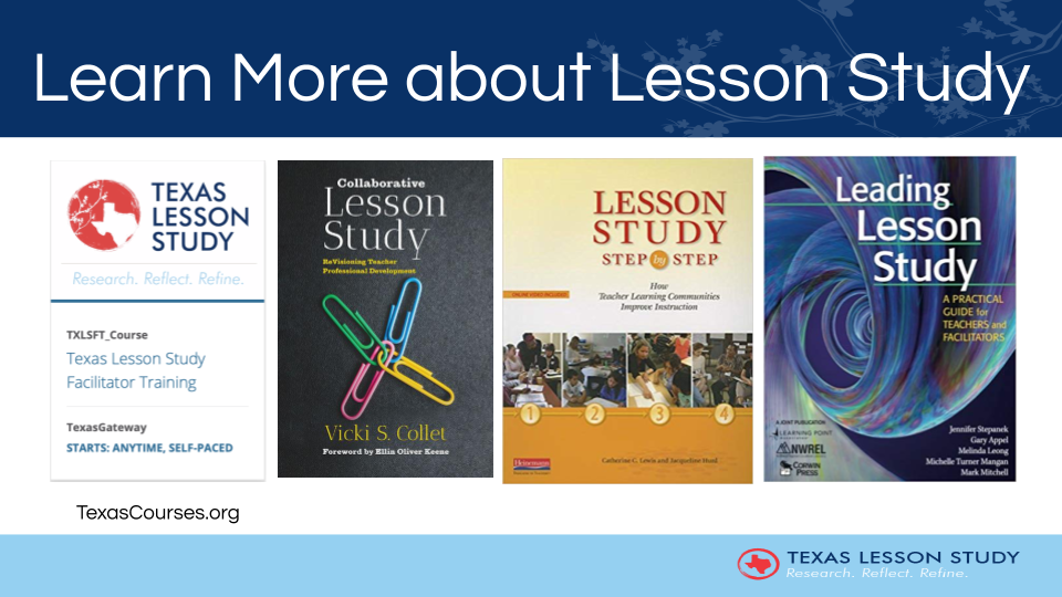 Resources - Texas Lesson Study | Region 10 Education Service Center