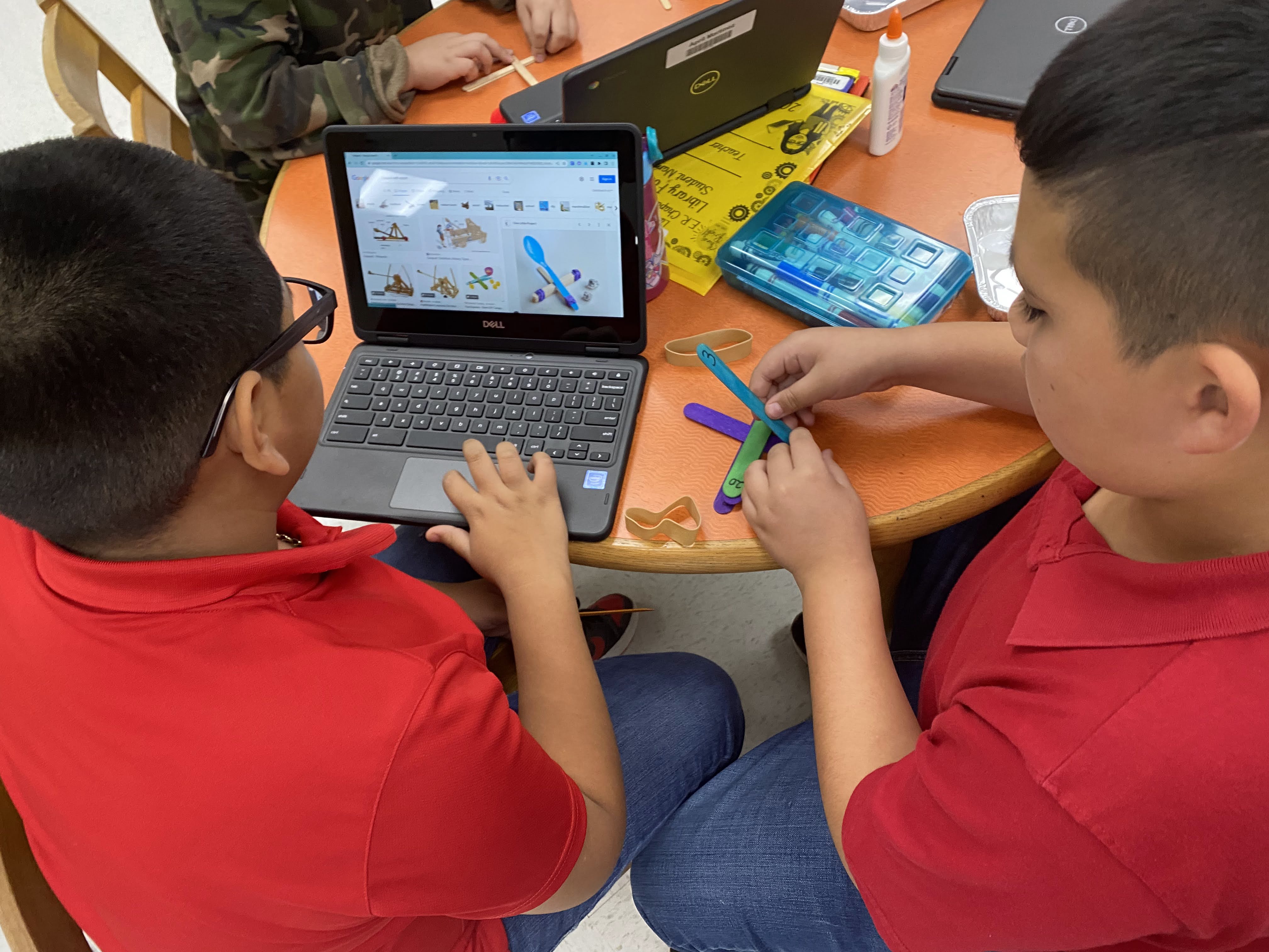 Library | Elodia R. Chapa Elementary School