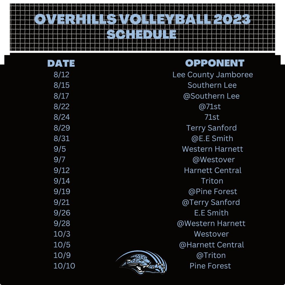 Volleyball | Overhills High School
