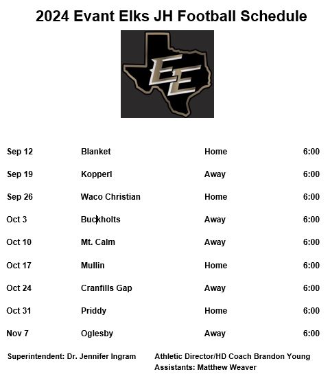 Football | Evant Independent School District