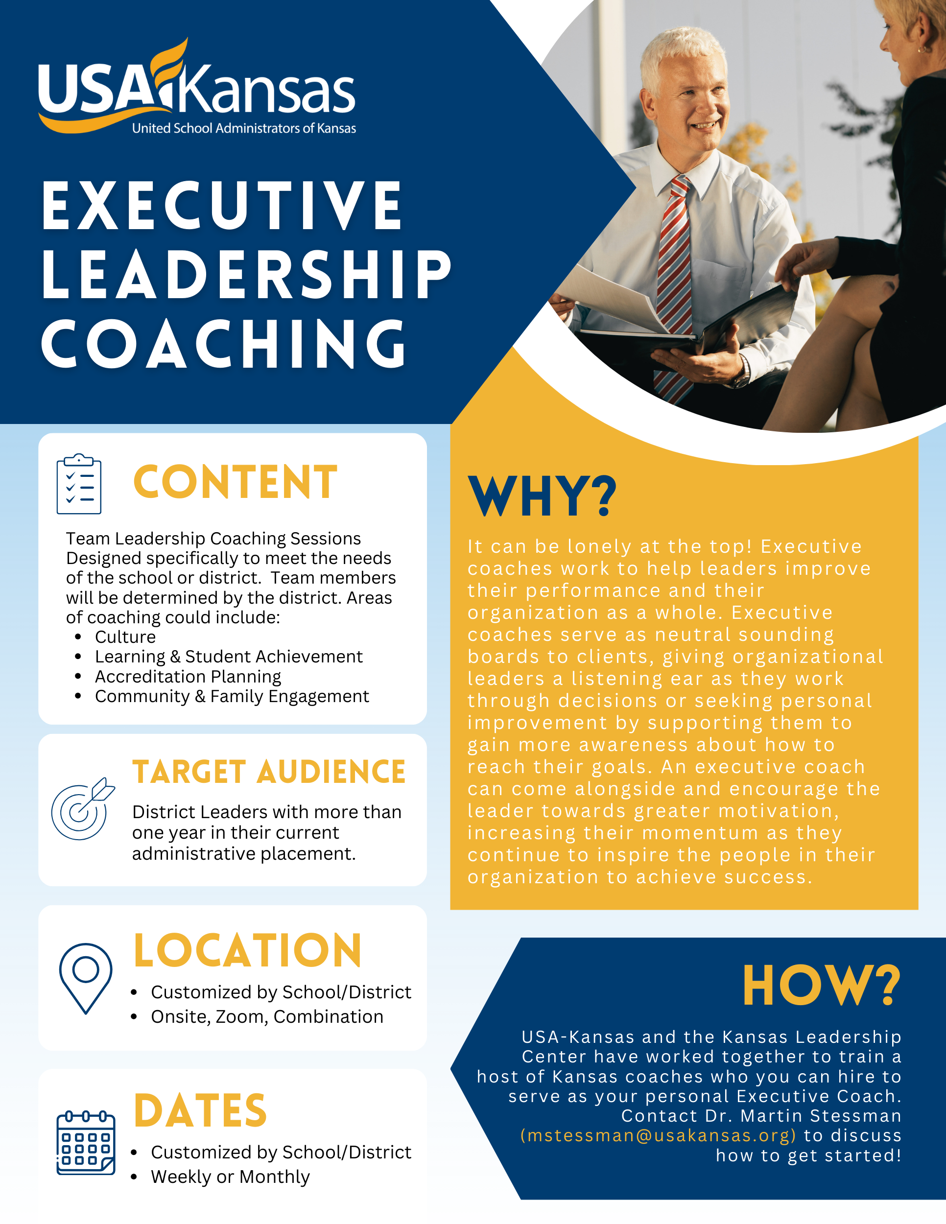 Executive Leadership Coaching 2024-2025 | United School Administrators ...