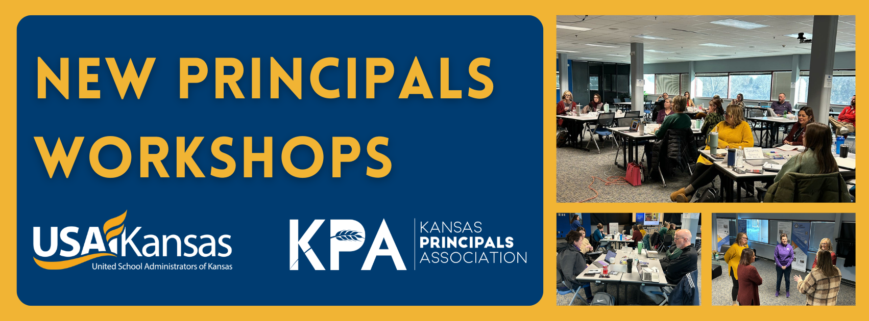 New Principals Workshops | United School Administrators of Kansas