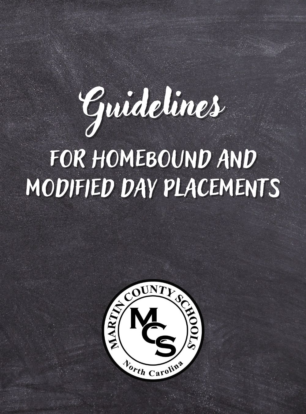 EXCEPTIONAL CHILDREN'S PROGRAM | Martin County Schools NC