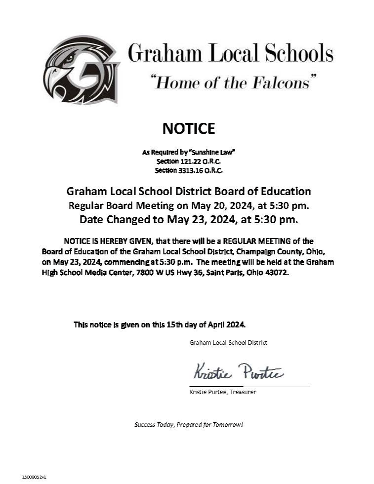 Board of Education | GRAHAM LOCAL SCHOOLS