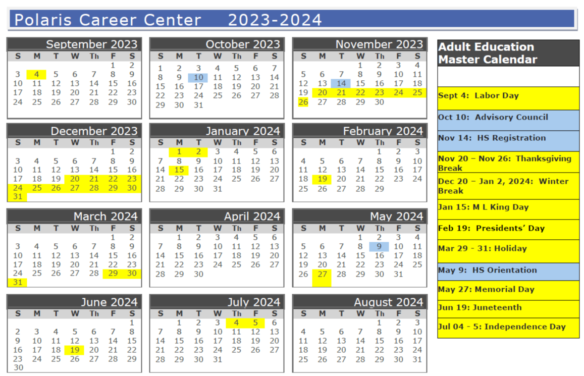 Current Students | Polaris Career Center