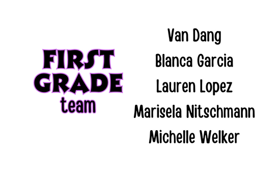 First Grade | Alvin Elementary