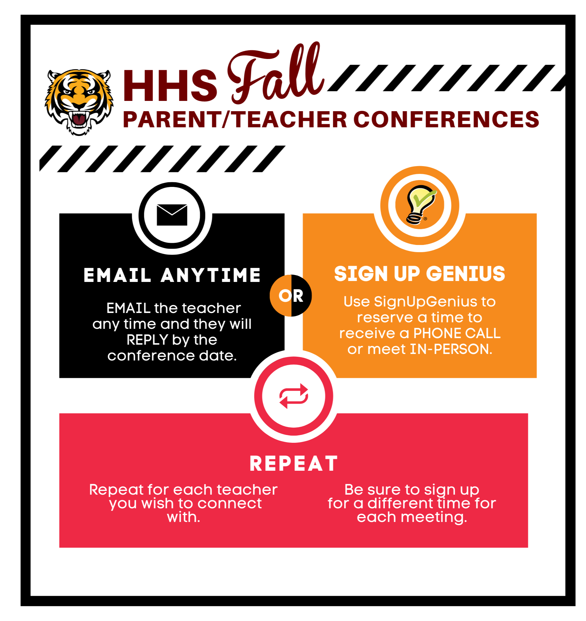 🟡 Parent Teacher Conferences | High School