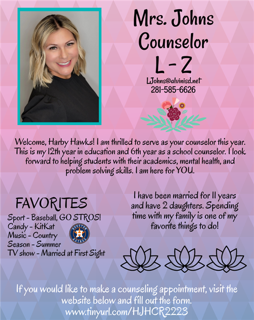 Counselors | G.W. Harby Jr. High