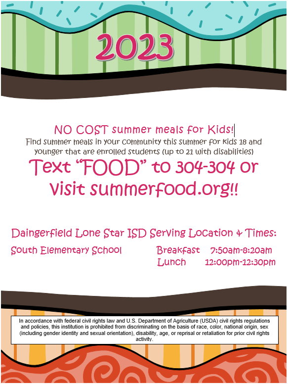 Summer School | Daingerfield-Lone Star ISD