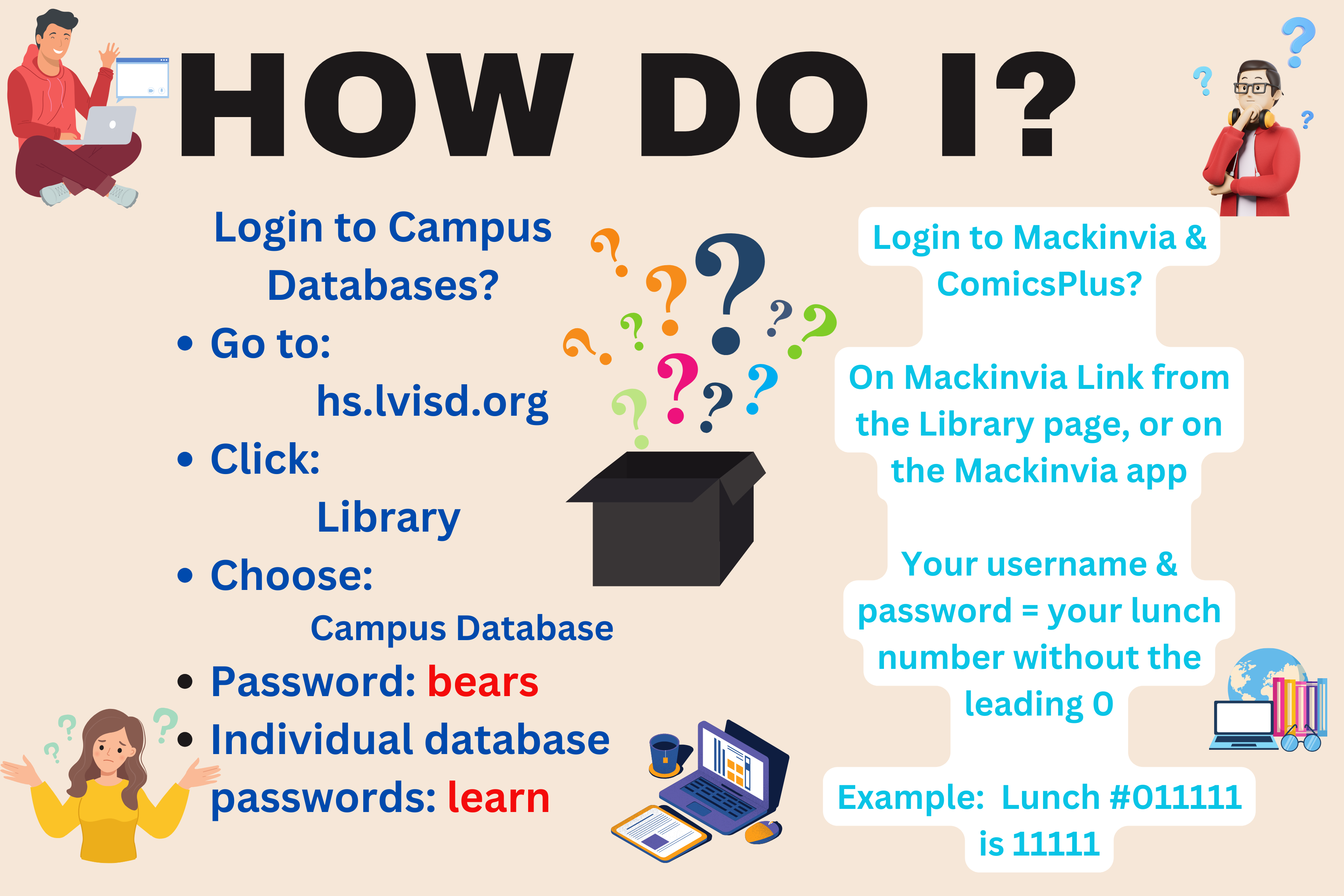 Library Catalog and Databases | La Vernia High School