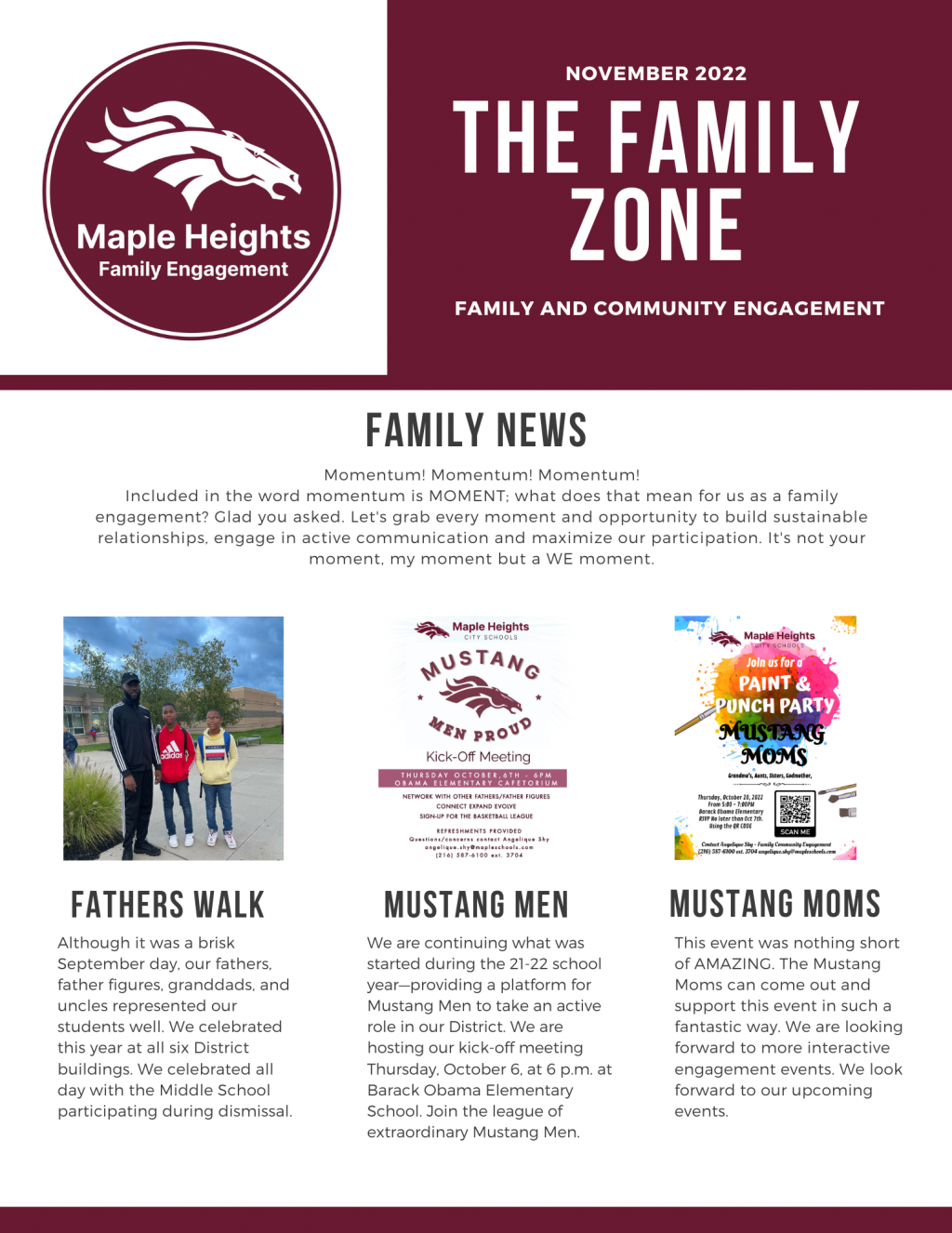 Family Engagement | Maple Heights City Schools