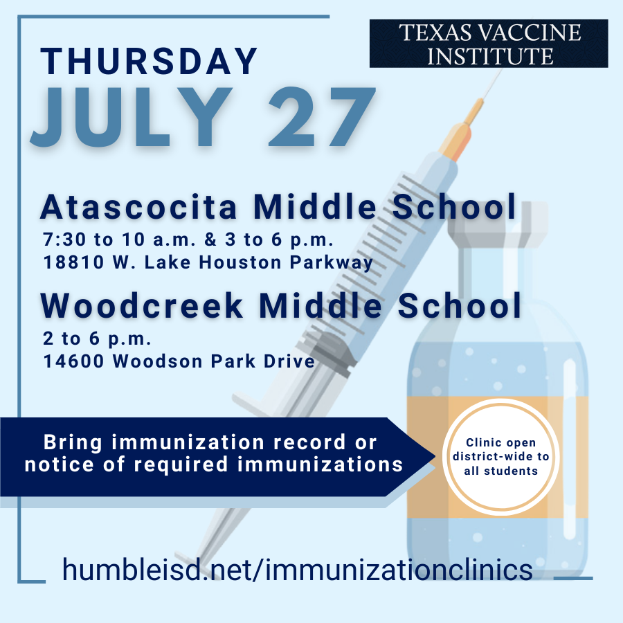 Health Services Immunizations | HUMBLE