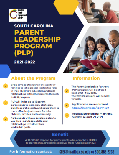 Parent Leadership Program | Clarendon County School District