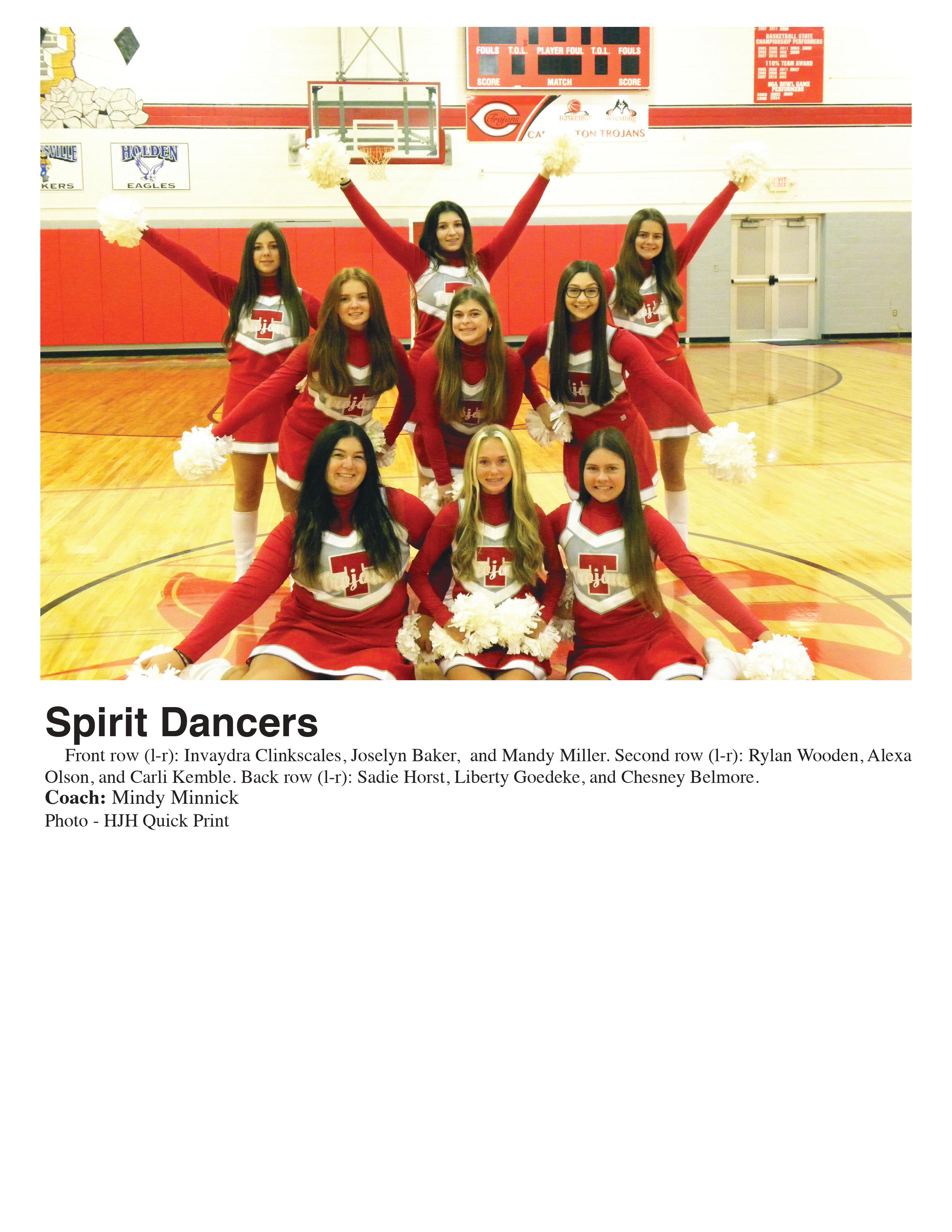 Spirit Dancer | Carrollton R-VII School District