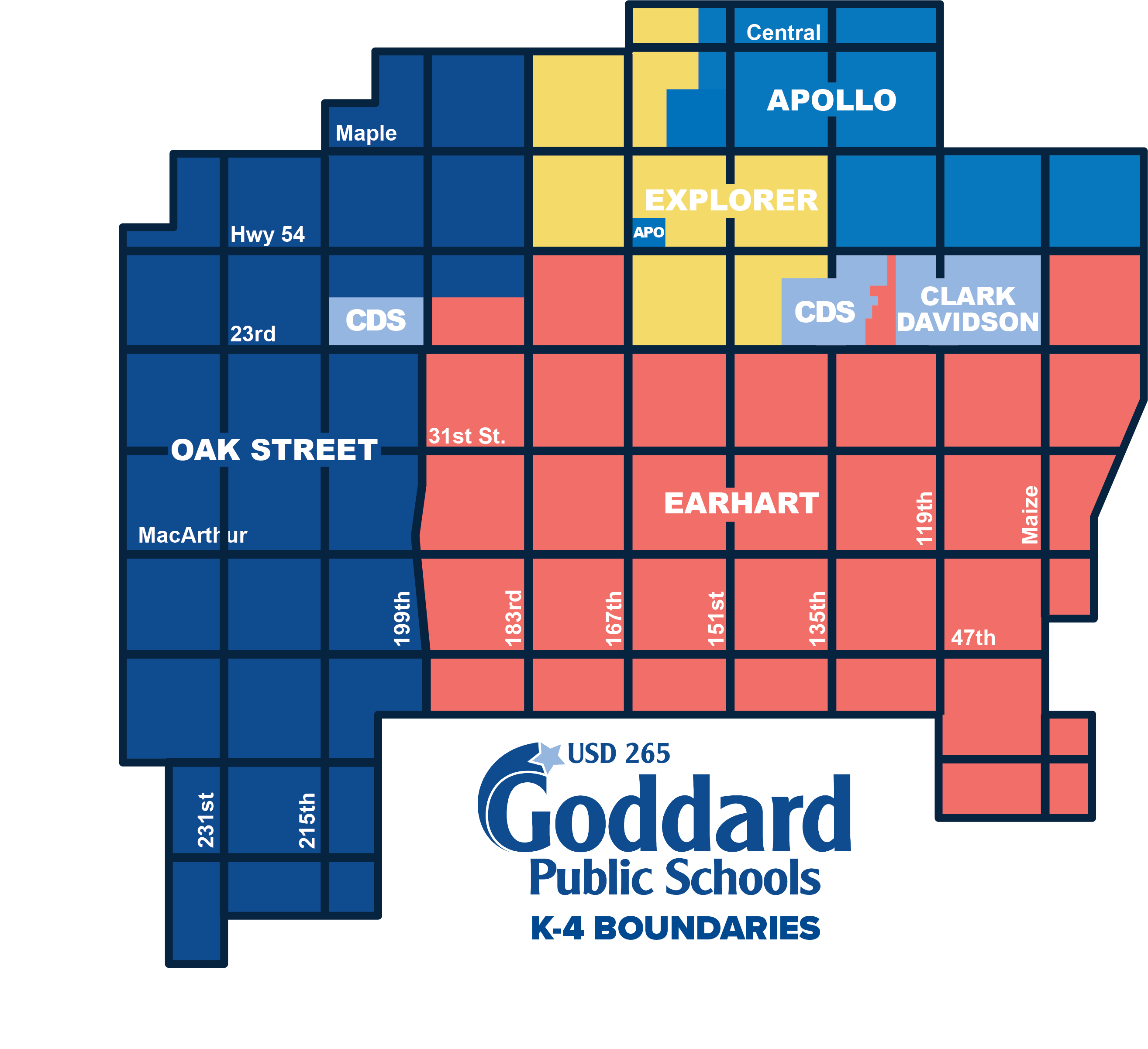 School Boundaries USD 265 Goddard Public Schools School Boundaries USD 265 Goddard Public Schools