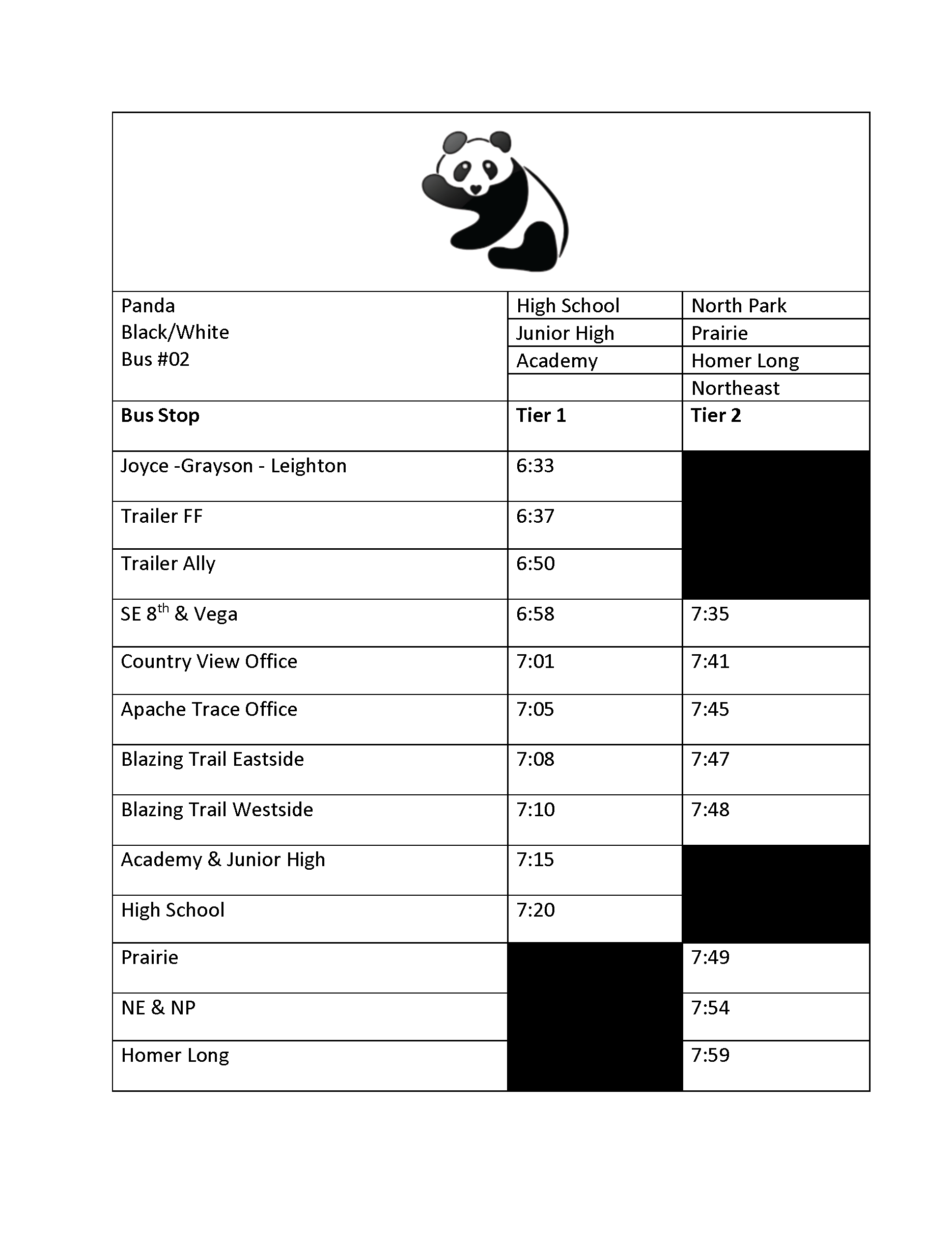 Transportation | Guymon Public Schools