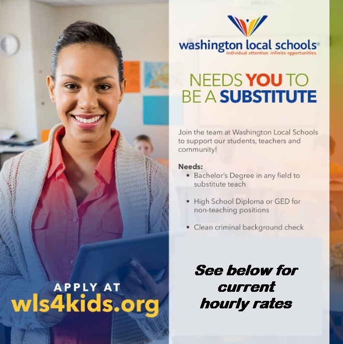 Substitute Information | Washington Local Schools