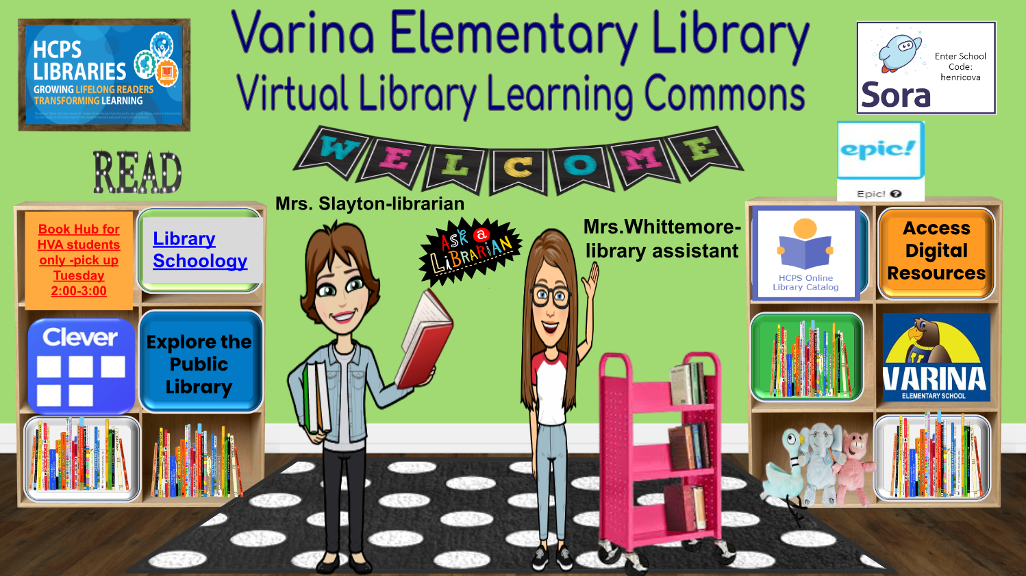 Library Learning Commons | Varina Elementary School