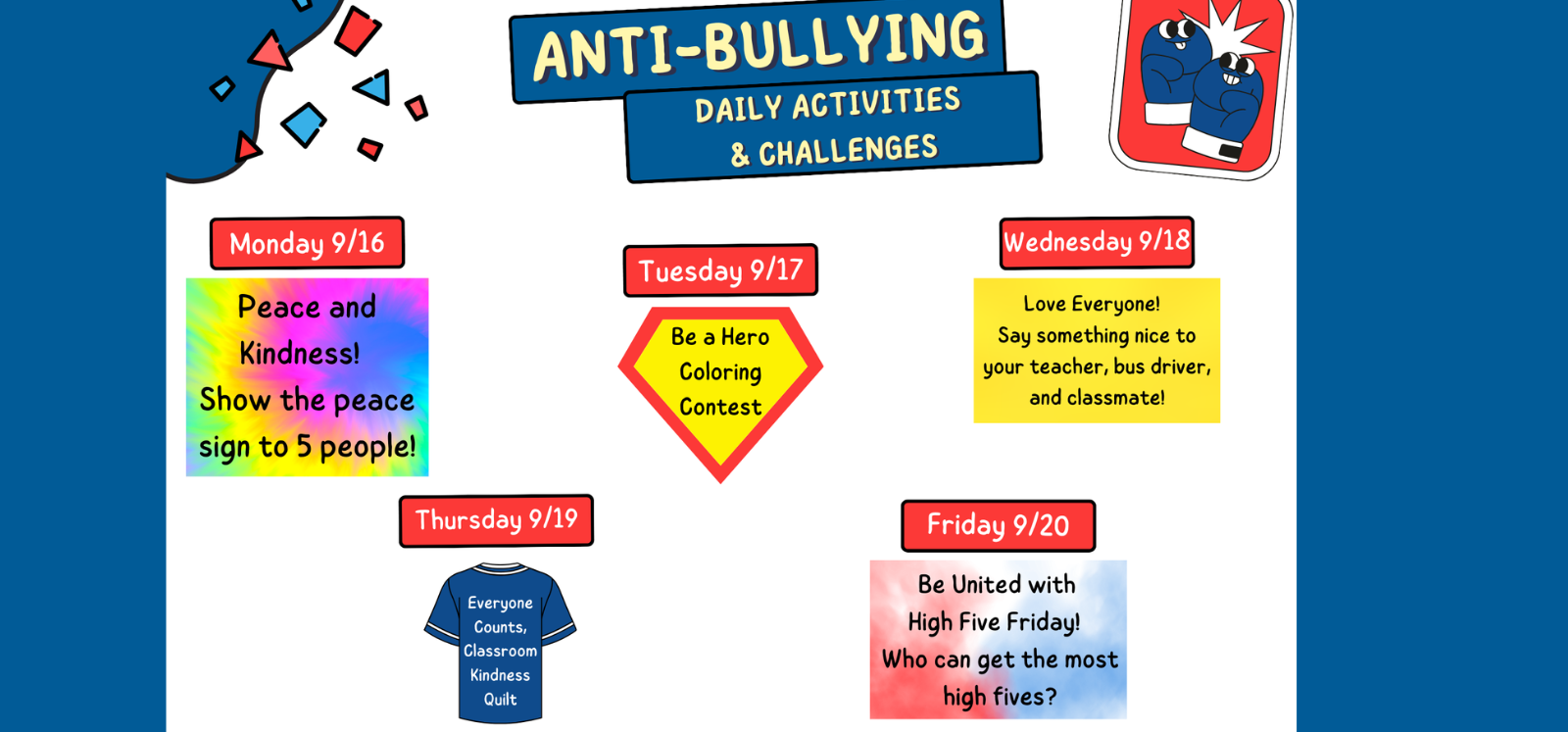 Anti-Bullying week | Valley View Elementary