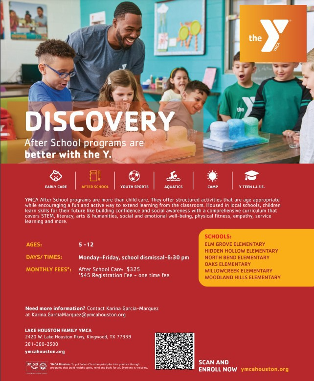 YMCA After School Program | Elm Grove Elementary School