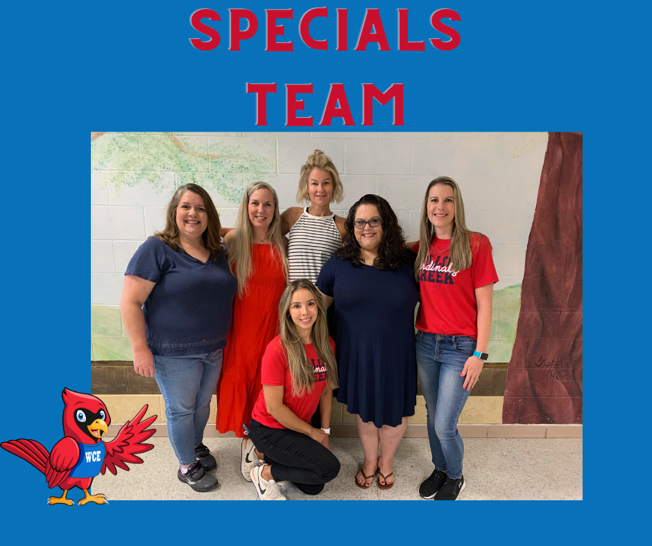 Specials | Willow Creek Elementary School