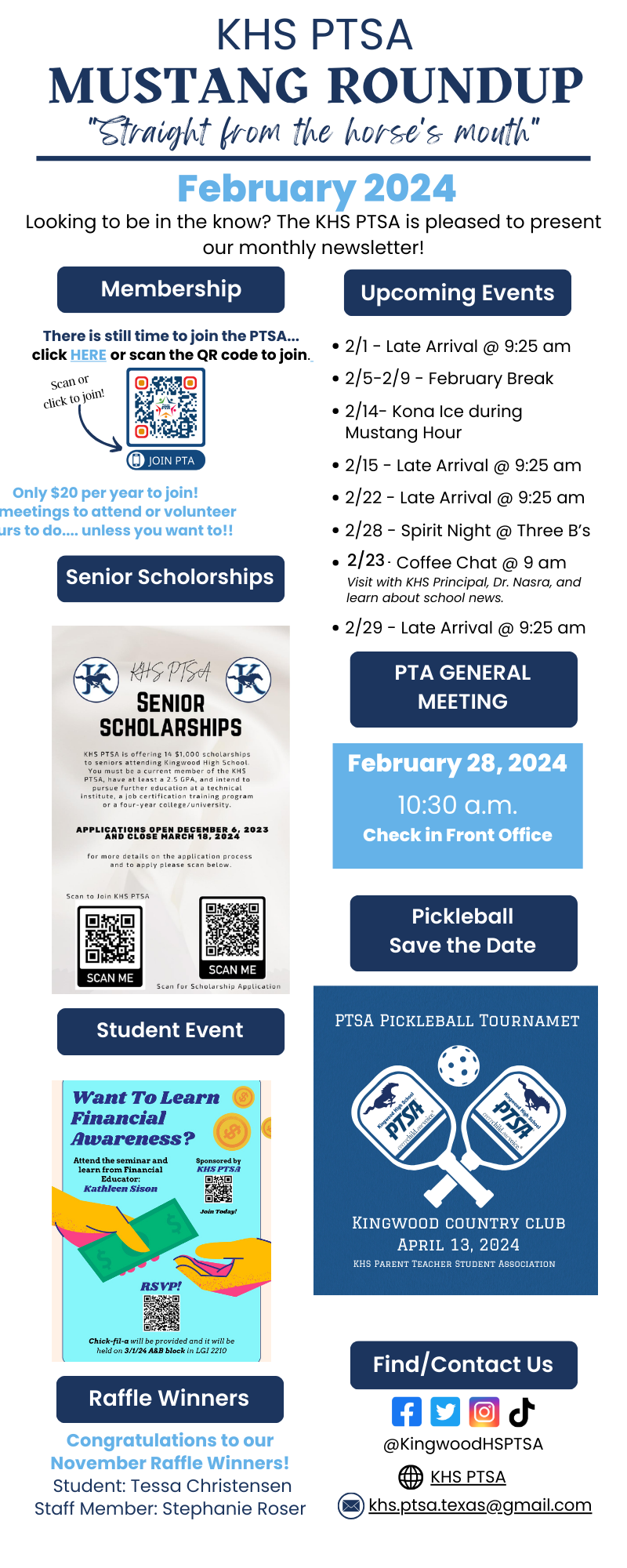 PTSA | Kingwood High School
