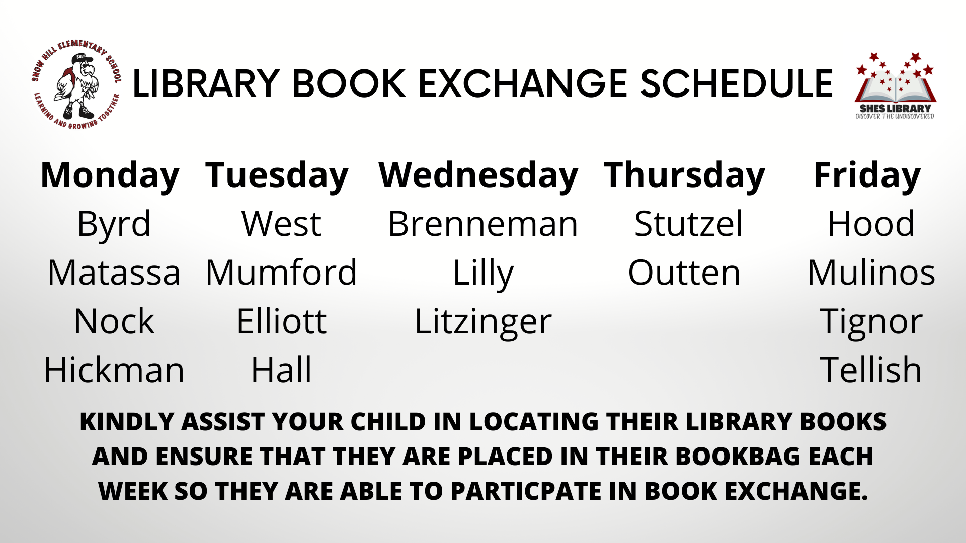 Library / Media Center | SNOW HILL ELEMENTARY SCHOOL