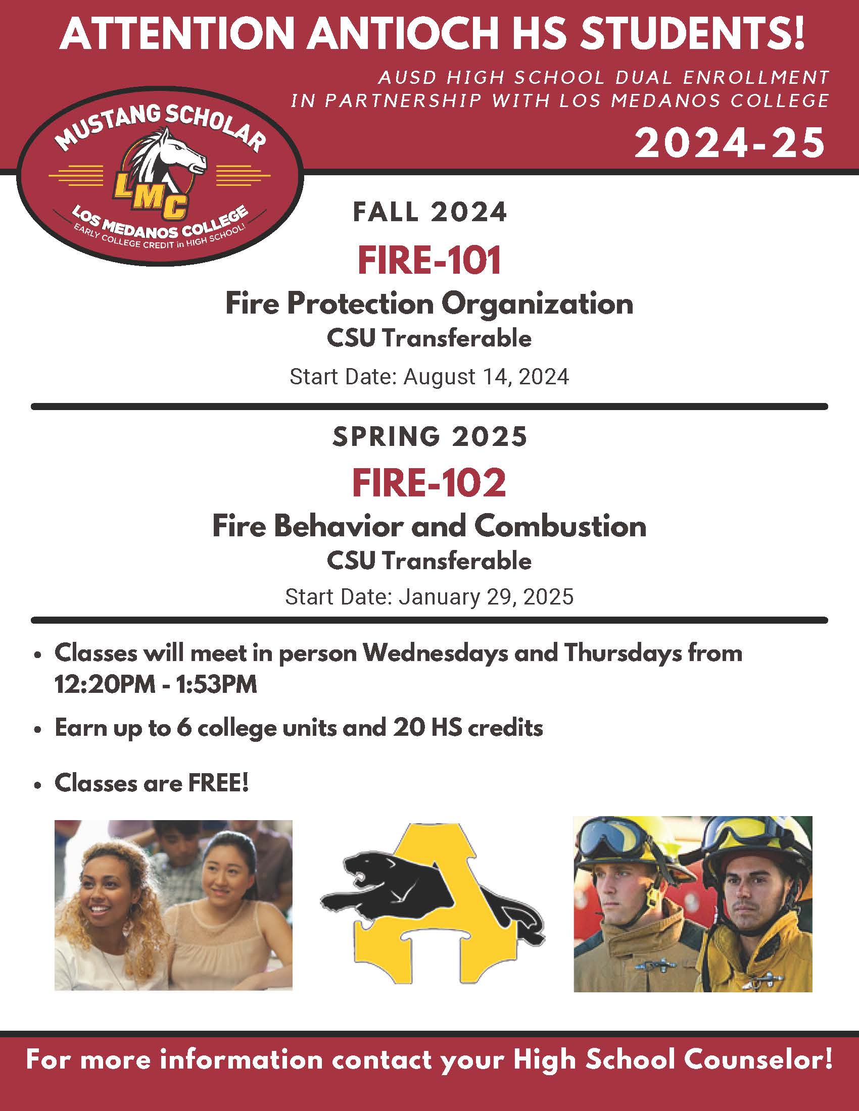 Los Medanos College | Antioch High School