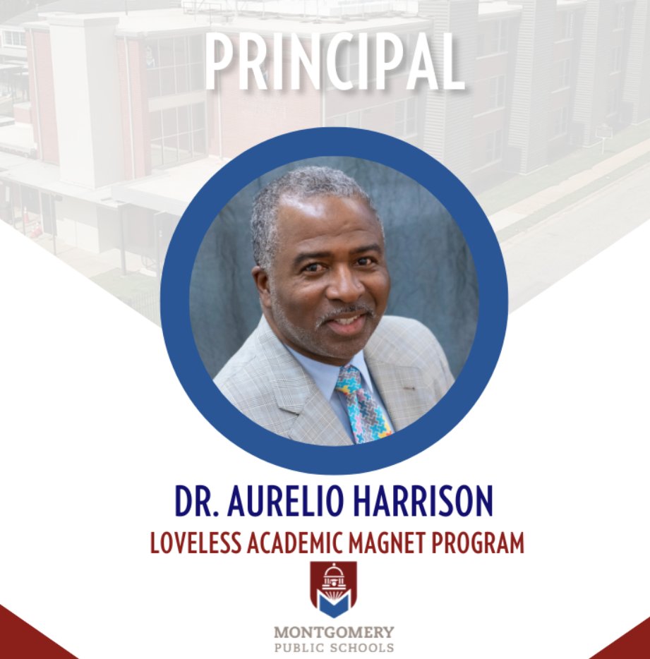 Message from Our Principal | Loveless Academic Magnet Program High School
