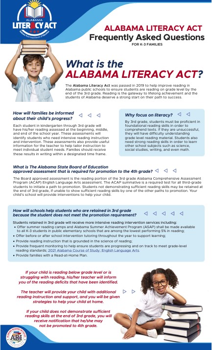 Alabama Literacy Act 24-25 | Macmillan International Academy for ...