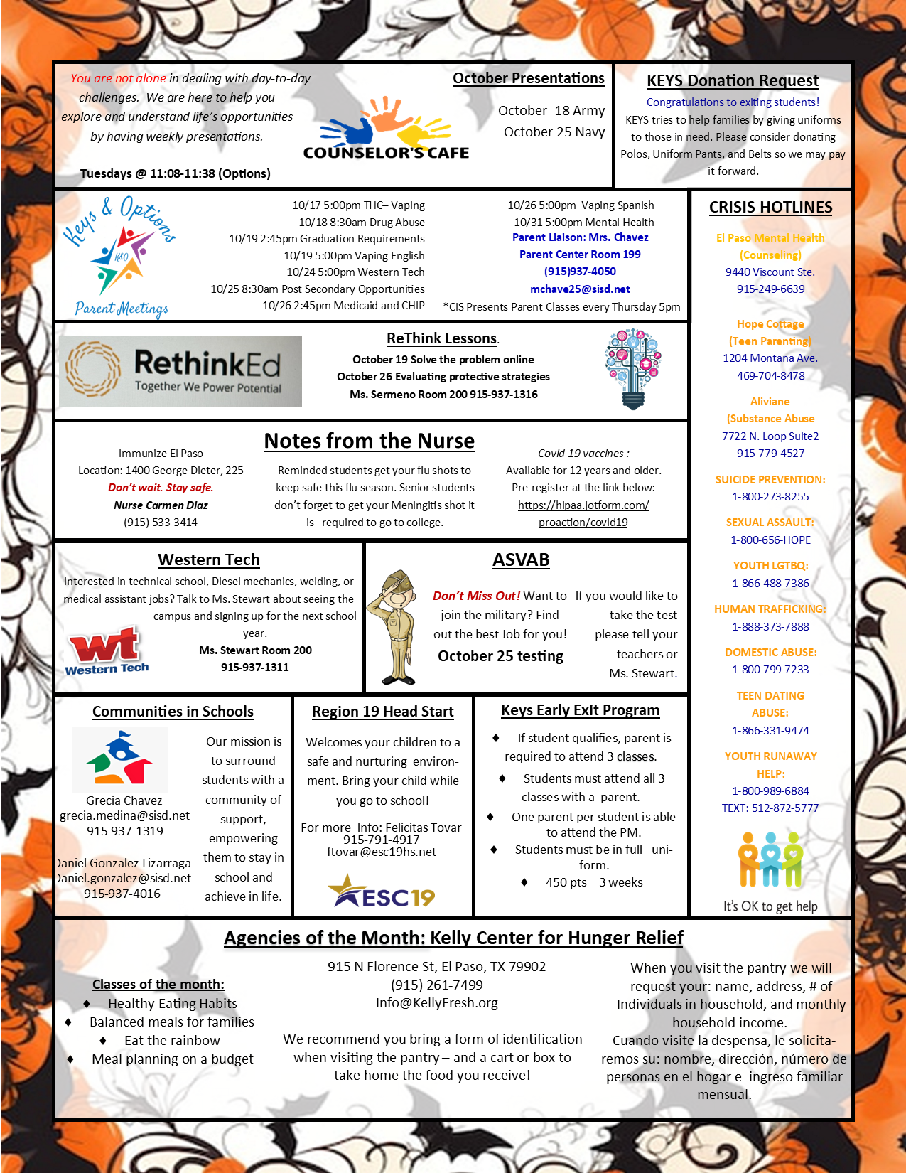 School Information | Options High School