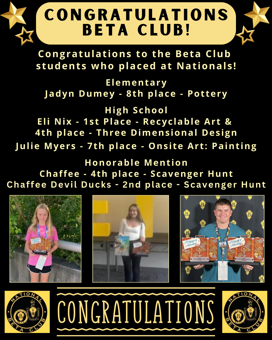 Elementary School Announcements | Chaffee R-2 School District