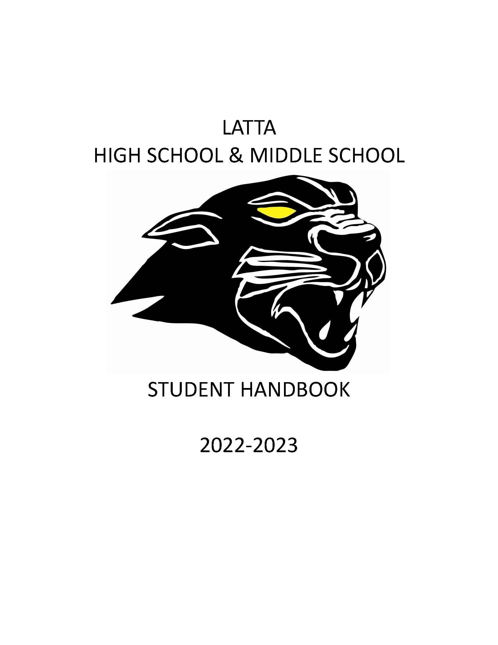 Middle &High School Student Handbook | Latta Public School