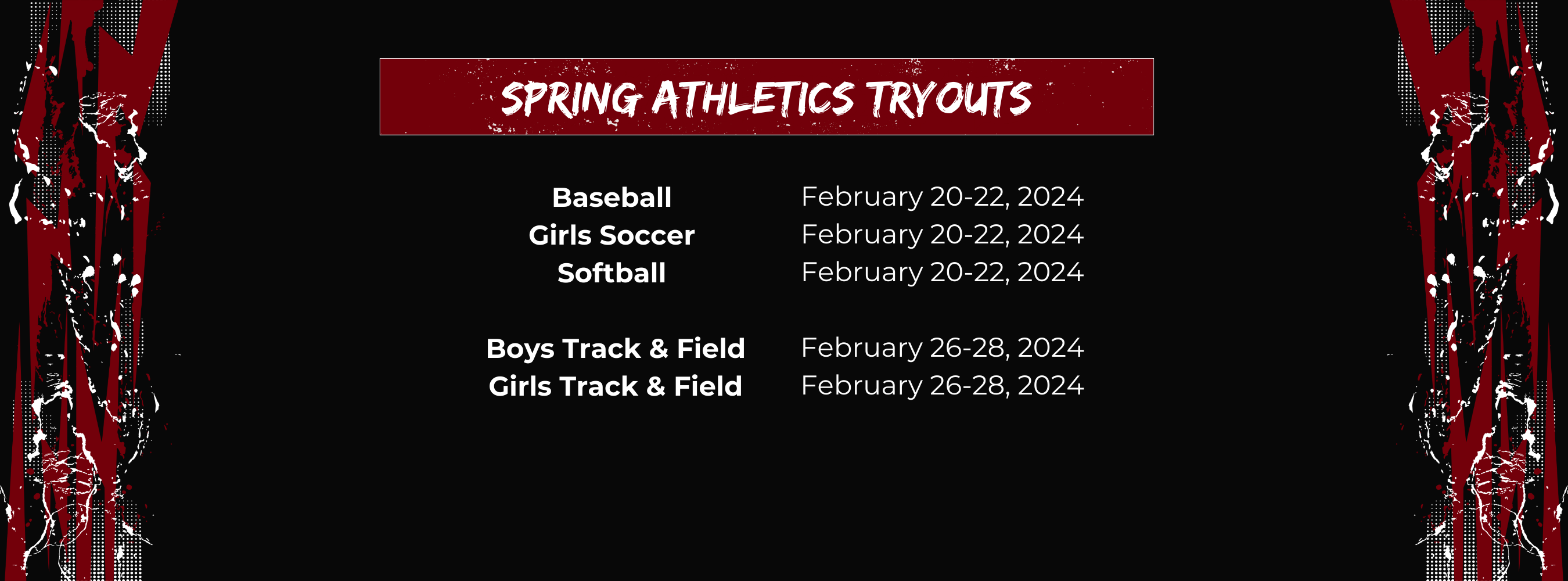 Tryout Information | McGee's Crossroads Middle School