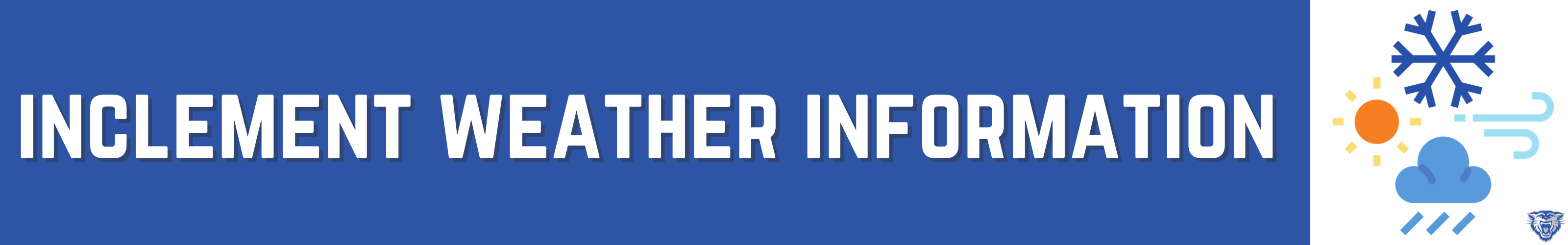 Inclement Weather Information | Conway Public Schools