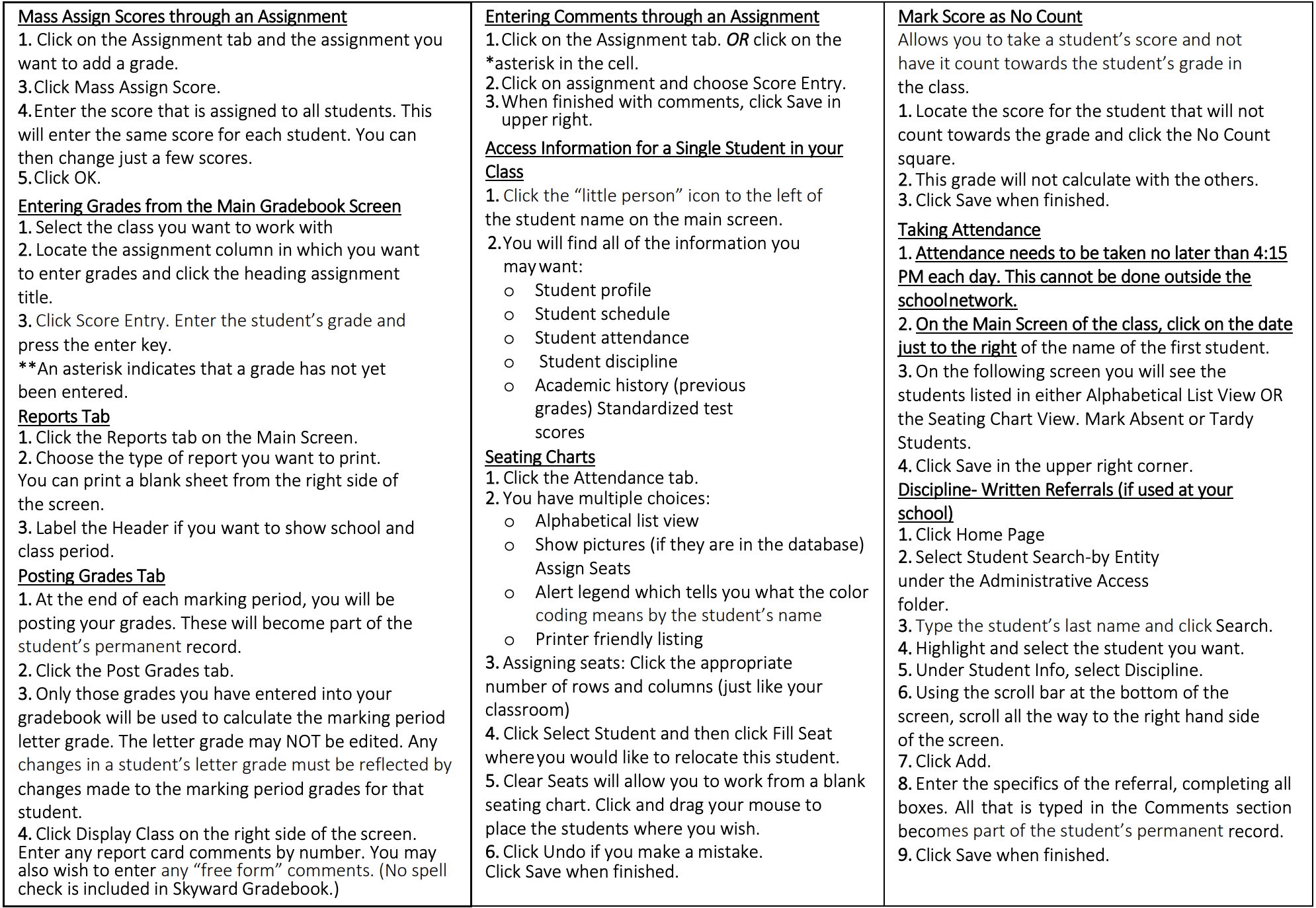 HHS NTG Skyward | Hereford High School