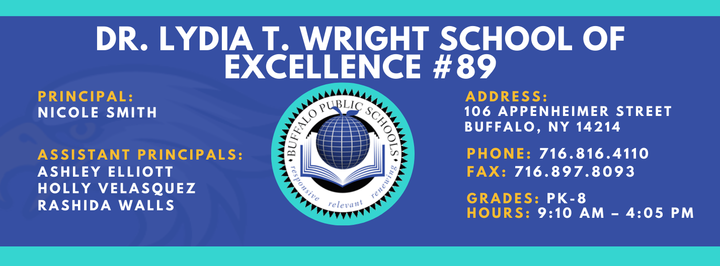 Home | PS 089 Dr. Lydia T. Wright School of Excellence