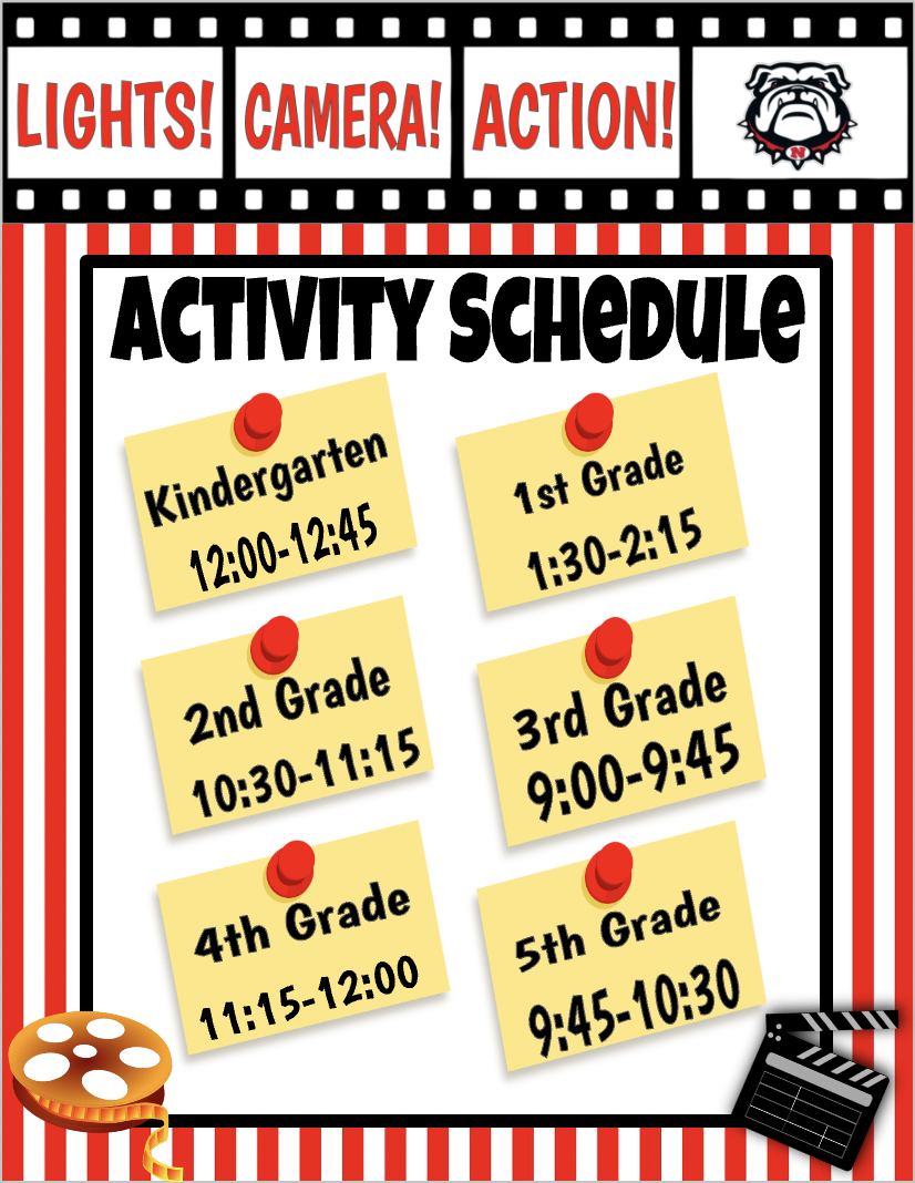 Our Activity Schedule | Northside Elementary