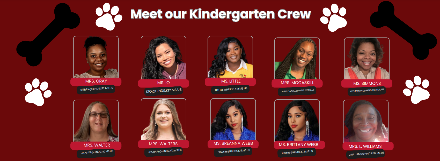 Kindergarten Team | Gary Road Elementary