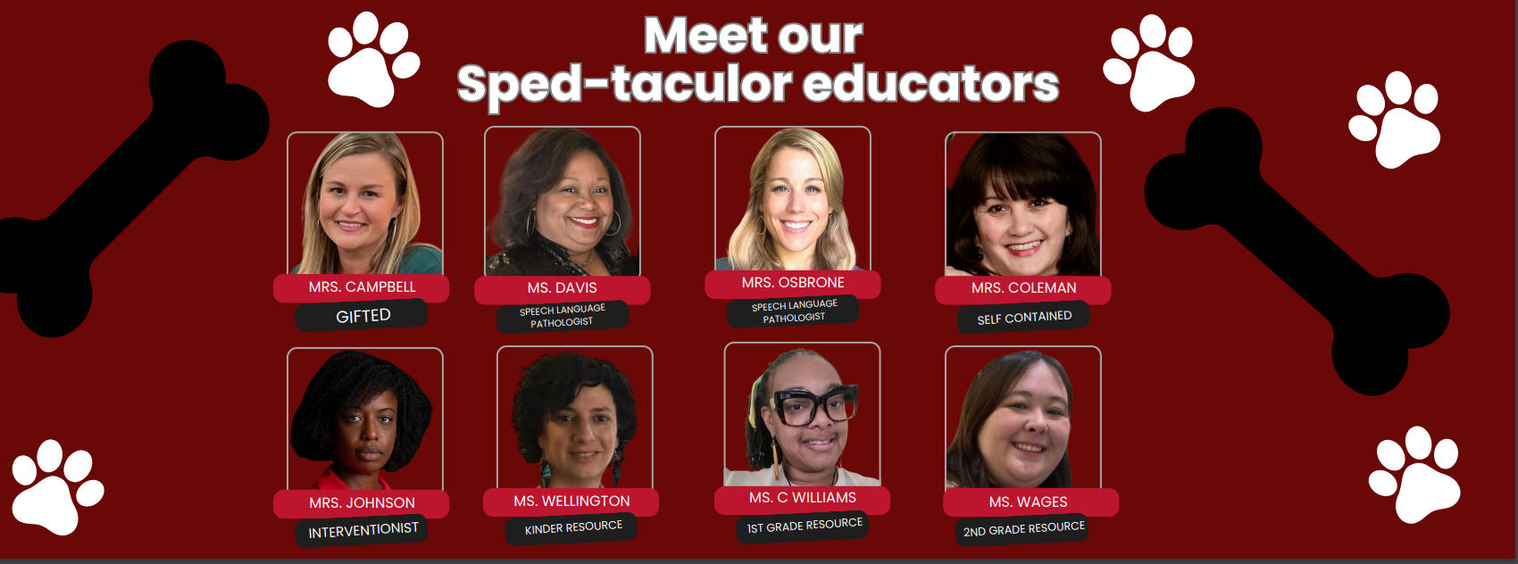 SPED Team | Gary Road Elementary