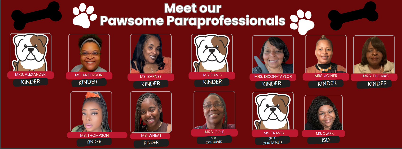 Kindergarten Team | Gary Road Elementary