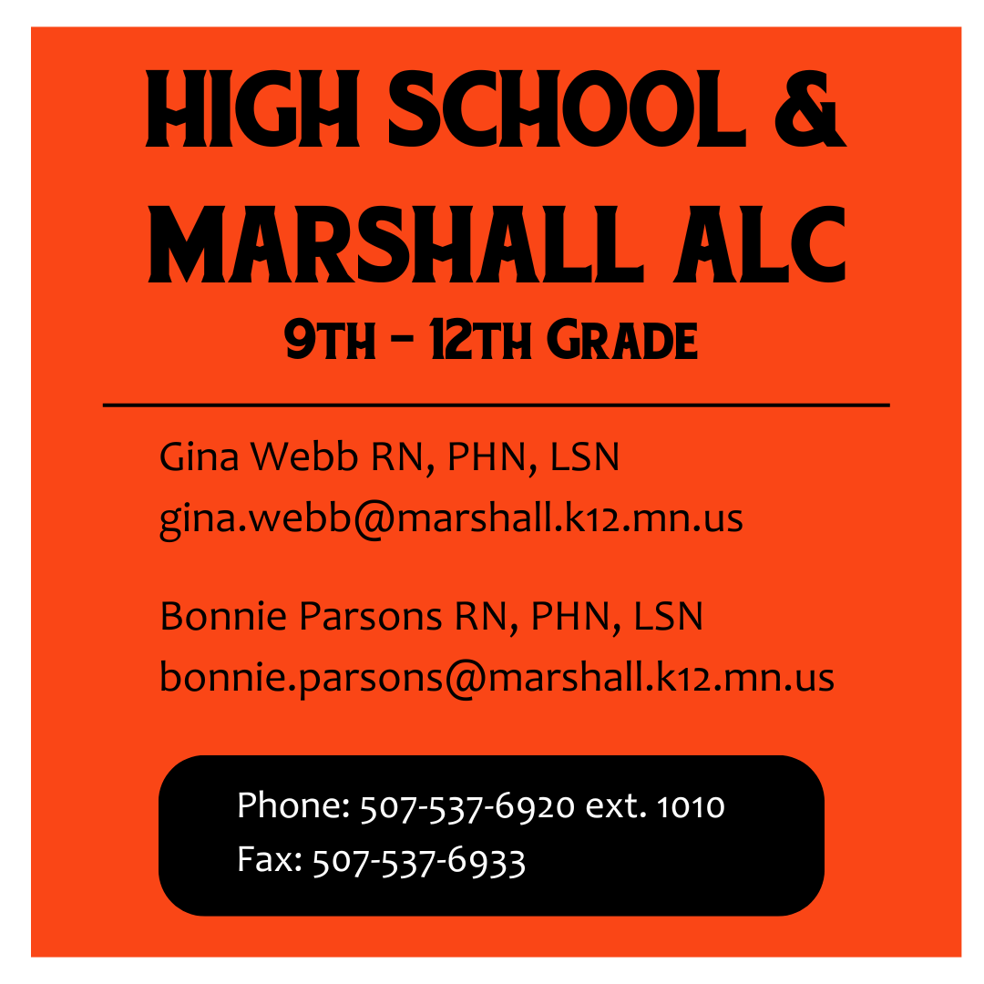 Health Services | Marshall Public Schools