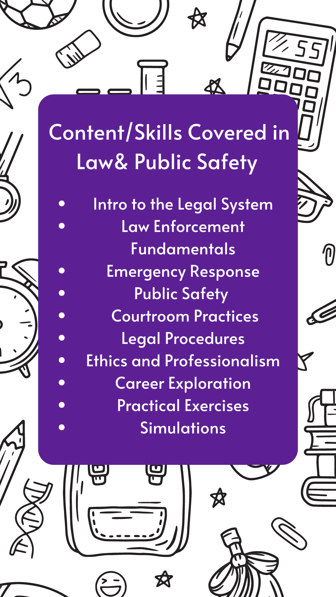 Law and Public Safety | Hinds County Career and Technical Center